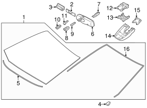2013-2021 Toyota Rain Sensor 89941-52010 | OEM Parts Online