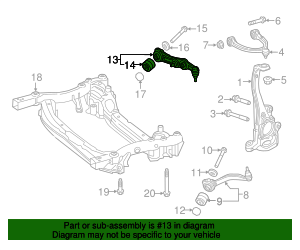 206-330-49-02 - Lower Control Arm 2022-2023 Mercedes-Benz C 300 ...