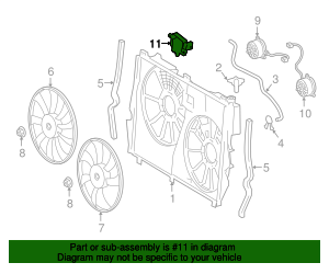 89257-30080 - Engine Cooling Fan Controller 2008-2022 Lexus ...