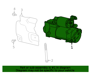 12732343 - Starter 2019-2025 GM | Londoff Discount Parts
