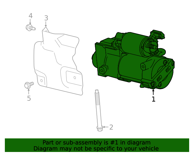 Starter 12732343 | OEM Parts Online