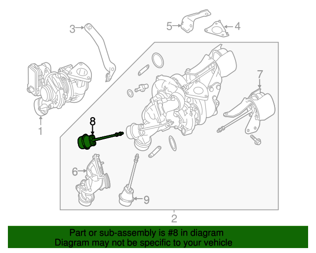 651-090-01-66 - Vacuum Reservoir 2014-2016 Mercedes-Benz | Mercedes ...