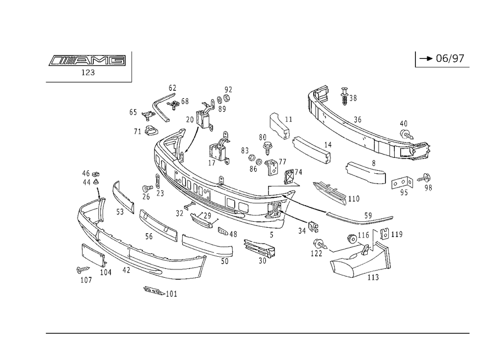 202-885-09-74 - Molding 1994-2000 Mercedes-Benz | Mercedes-Benz USA Parts