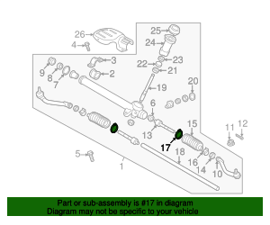 Hyundai - 56527-21000 - Boot Clamp - 1991-2017 Hyundai | OEM Hyundai ...
