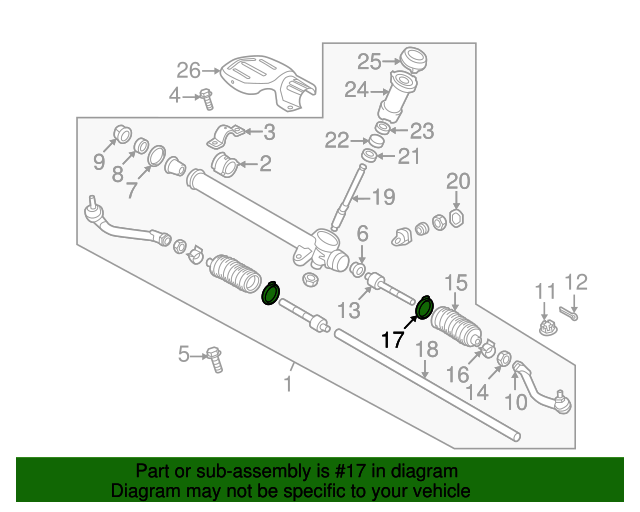 Hyundai - 56527-21000 - Boot Clamp - 1991-2017 Hyundai | OEM Hyundai ...