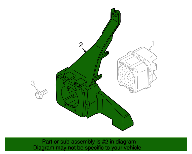 Genuine BMW 65-15-2-622-687 | Sound Simulator Bracket | FREE Shipping ...