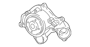 2018-2025 Audi Water Pump 06M-121-013-D | OEM Parts Online