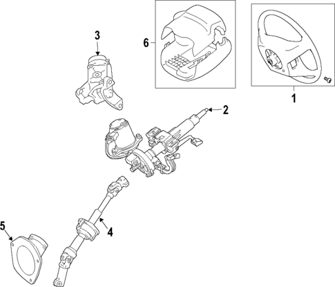 Steering Column for 2010 Lexus RX350 | Lexus Of West Kendall Parts