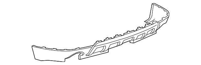 2016-2017 Chevrolet Equinox Rear Lower Bumper Cover 23477050 ...