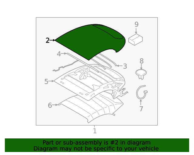 54347947308 - 2019-2024 BMW Outer Cover (54-34-7-947-308) | BMW of ...
