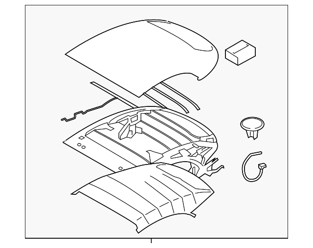 54349448941 - 2019-2022 BMW Top Assembly (54-34-9-448-941) | BMW of ...