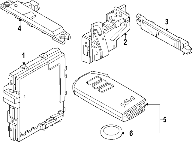 95440-AT110 - Transmitter 2023-2024 Kia | Kia.Parts Store