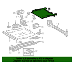 58400-35010 - Slide Assembly 2010-2024 Toyota 4Runner | Longo Toyota Parts