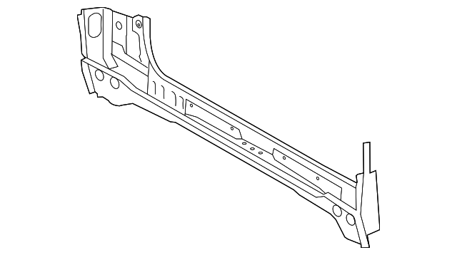 58307-35042 - 2010-2024 Toyota 4Runner - Panel Below Gate | Nucar ...