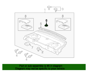 92205794 GM Multi-Purpose Retainer | GM Parts Store