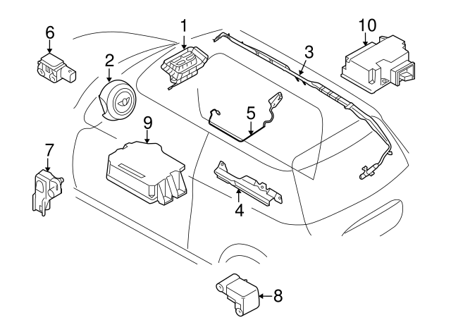 65-77-9-812-297 - Air Bag Control Module - 2007-2016 Mini | BMWPartsHub