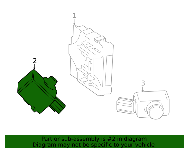 89747-0R020 - Warning Buzzer - 2009-2024 Toyota | OEM Genuine Toyota Parts