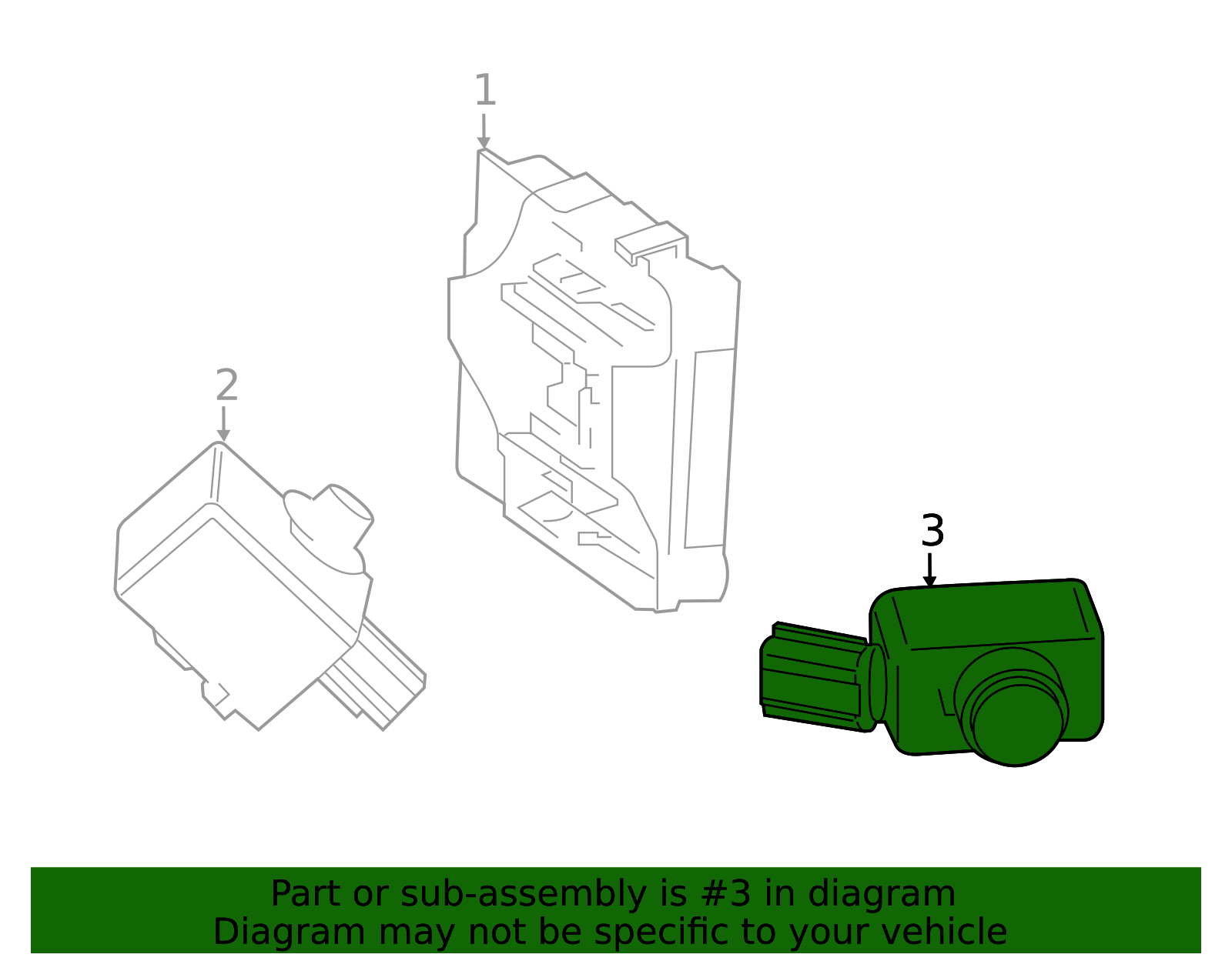2022-2024 Toyota RAV4 Park Sensor 89341-60060-J5 | Toyota San Diego Parts