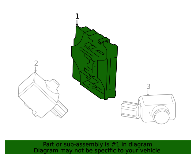 89340-0R080 - Control Module - 2019-2023 Toyota | OEM Genuine Toyota Parts