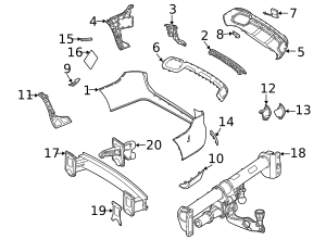 167-885-27-03 - Tow Eye Cap 2020-2024 Mercedes-Benz | Mercedes-Benz USA Parts