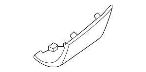 167-885-74-05 - Outer Molding 2020 Mercedes-Benz GLS 450 | Mercedes ...