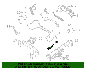 167-885-74-05 - Outer Molding 2020 Mercedes-Benz GLS 450 | Mercedes ...