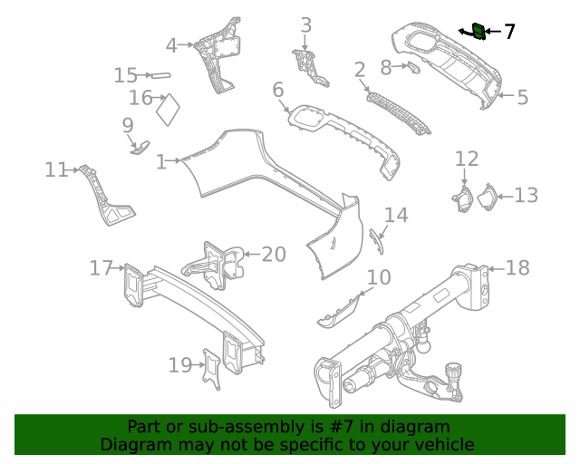 167-885-27-03 - Tow Eye Cap 2020-2024 Mercedes-Benz | Mercedes-Benz USA ...