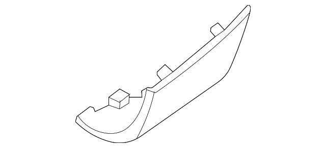 167-885-80-06 - Side Trim 2020-2024 Mercedes-Benz | Mercedes-Benz USA Parts