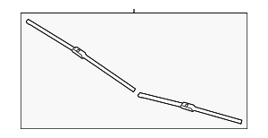 61-61-2-458-020 - Set of wiper blades 2012-2019 BMW | AutoNation Parts