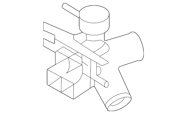 2021-2023 Hyundai Elantra Engine Coolant Filler Neck 25329-AA000 ...