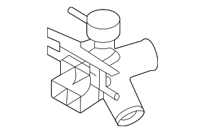 2021-2023 Hyundai Elantra Engine Coolant Filler Neck 25329-AA000 ...