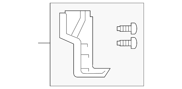2016-2021 Lexus LX570 Repair Bracket 81195-60160 | OEM Parts Online