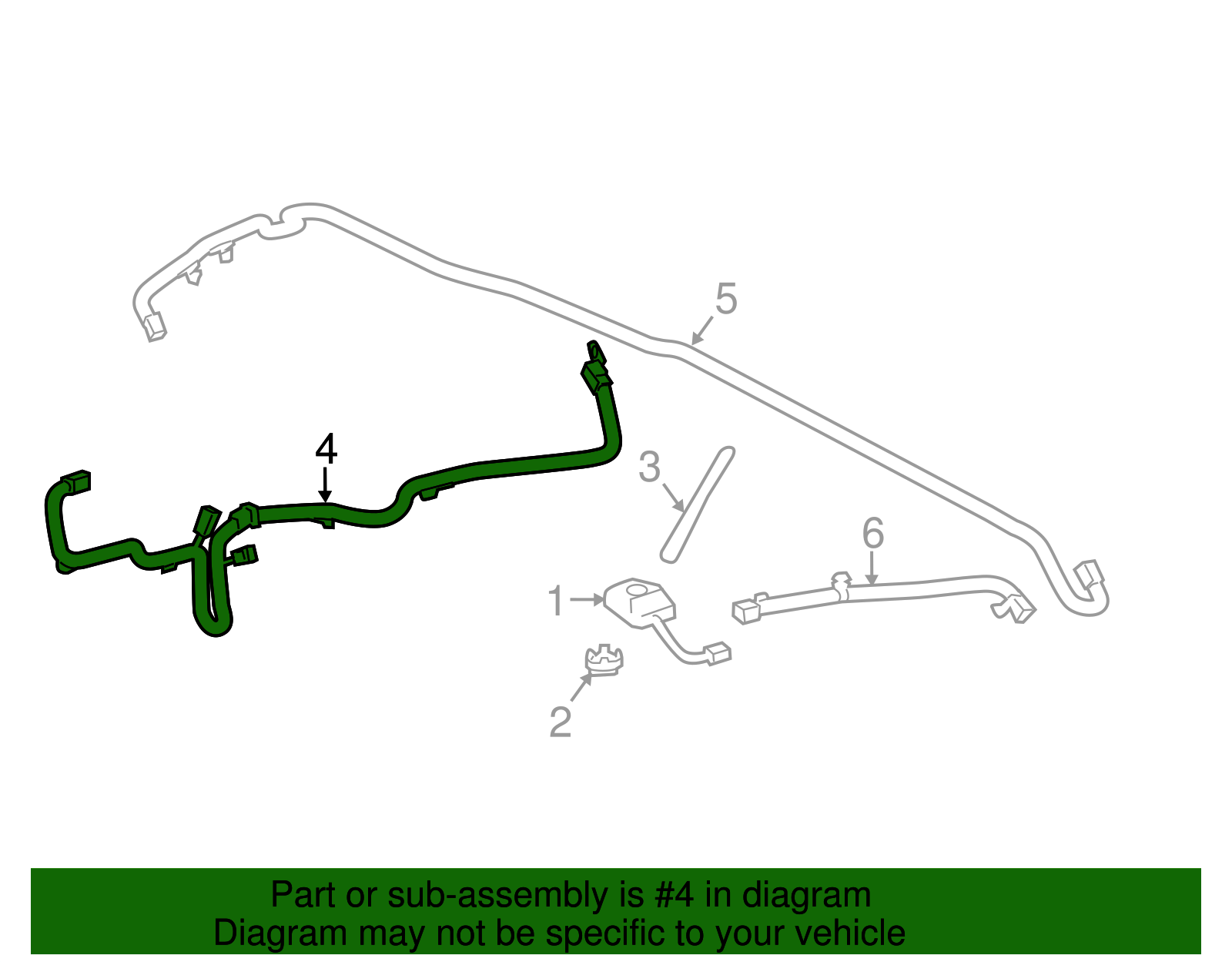 86101-0R173 - 2015 Toyota RAV4 - Antenna Cable | Sparks Parts