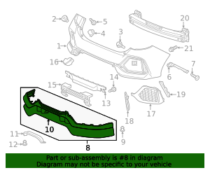 71502-TGH-A00 - Lower Cover 2017-2021 Honda Civic | Honda Parts Online