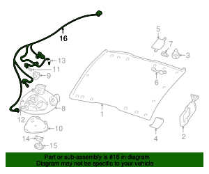 1995-2005 GM Wire Harness 22708838 | GMPartsDirect.com