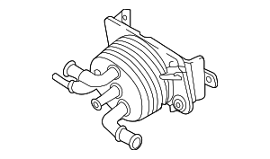2016-2022 Nissan Automatic Transmission Oil Cooler 21606-1LA1B ...