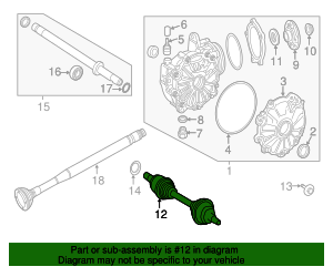 2019-2023 Mercedes-Benz Axle Assembly 213-330-85-05 | MB OEM Parts