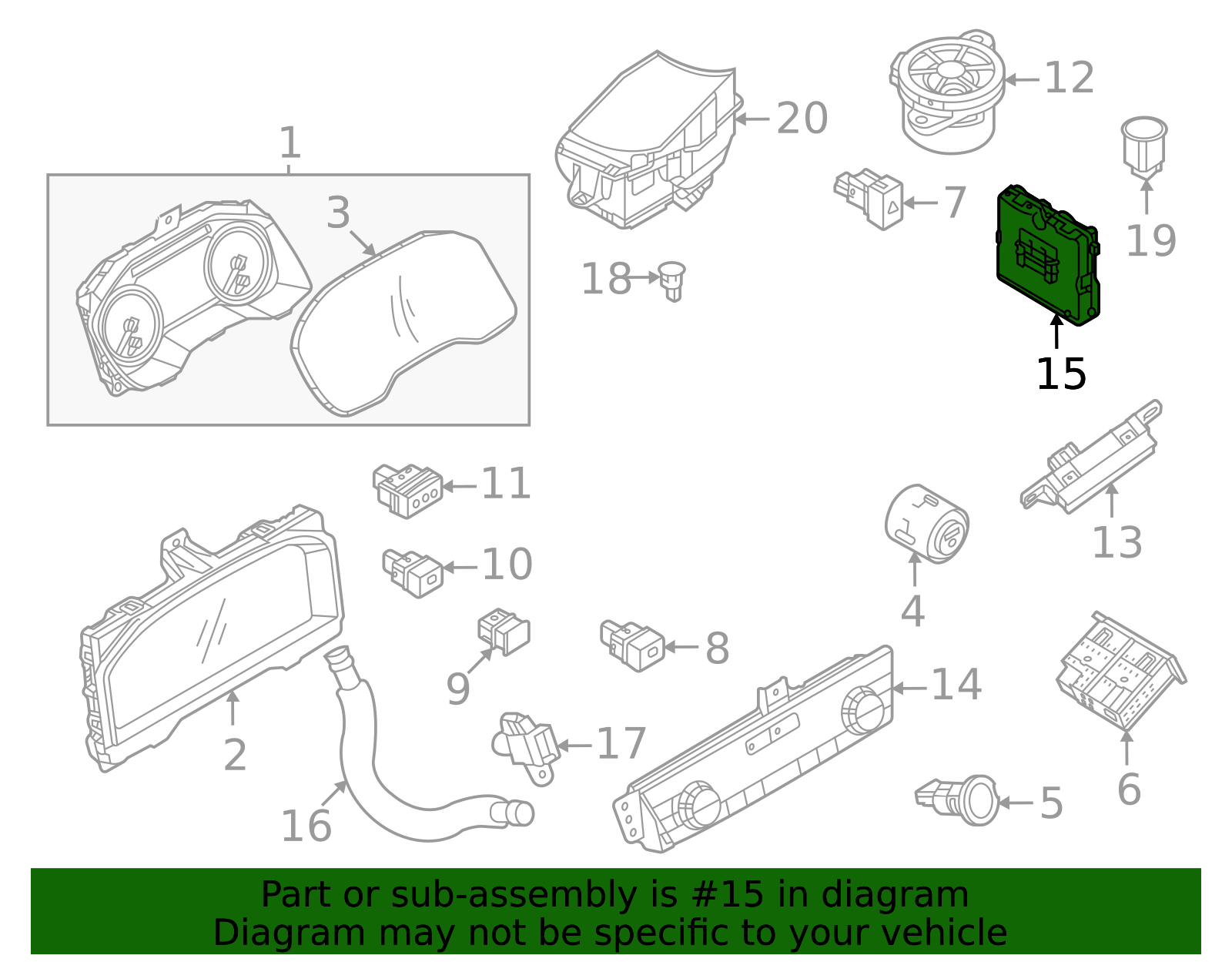 27760-6RR4E - HVAC Control Module 2021-2022 Nissan Rogue | AutoNation Parts