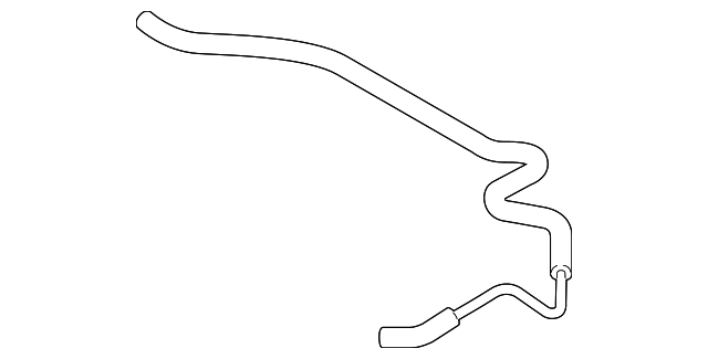 2009-2010 Volkswagen Touareg Overflow Hose 7L6-122-447-BM | OEM Parts ...