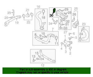 2013-2016 Audi Engine Intake Manifold Gasket 059-129-717-N | OEM Parts ...