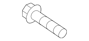 2013-2015 Audi Q7 Pipe Assembly Bolt N-104-134-01 | TascaParts.com