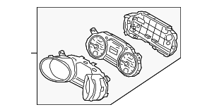 94051-A9190 - Cluster Assembly 2019-2021 Kia Sedona | Kia.Parts Store
