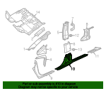 2017-2020 Chrysler Scuff Plate - Passenger Side (RH) 5RH86PD2AF ...