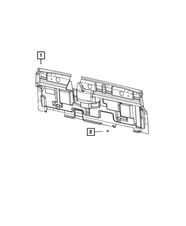 2021-2024 Ram Panel Inner Silencer 68526188AA | Mopar eStore