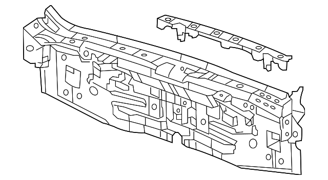 66100-TL7-A00ZZ - Panel, Rear - 2011-2014 Acura TSX | All Discount ...