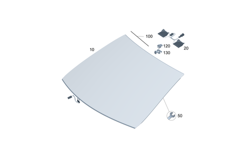 Windshield for 2021 Mercedes-Benz S580 | Mercedes-Benz USA Parts