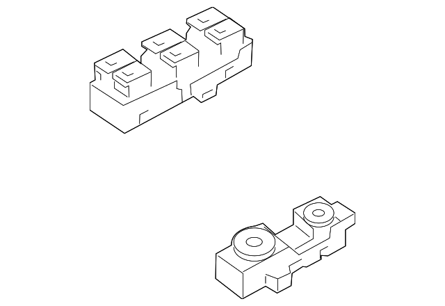 Genuine Window Switch for 2011-2015 Hyundai Sonata | Part# 93570-3S000 ...