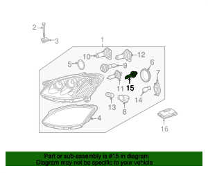 2010-2014 Mercedes-Benz Xenon Bulb 000000-007622 | MB Parts Center