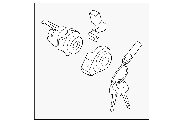 2014-2018 Kia Cylinder & Keys 81900-A7F00 | Kia Automotive Parts