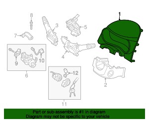 84830-A7000WK - Upper Shroud 2014-2018 Kia | Kia.Parts Store